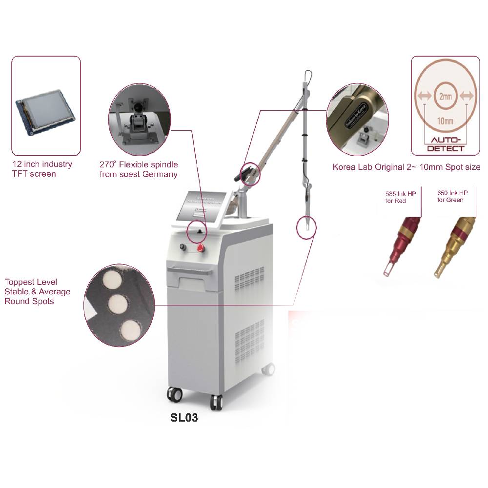 YAG Laser Tattoo Removal Machine - Medodin