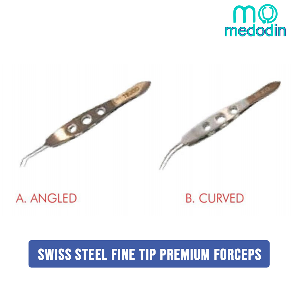 Swiss steel fine tip premium forceps - Medodin